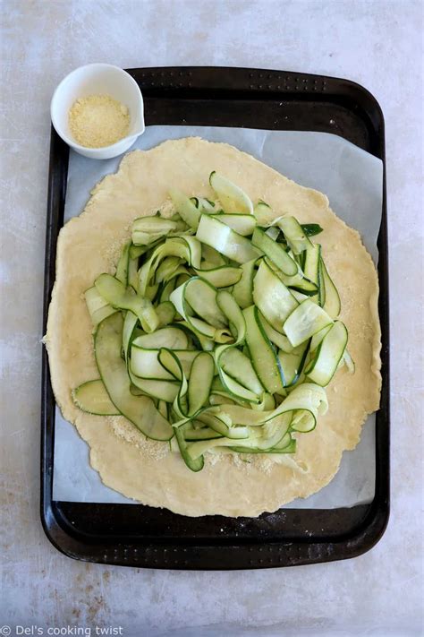 Tarte Rustique Aux Courgettes Et Burrata Del S Cooking Twist