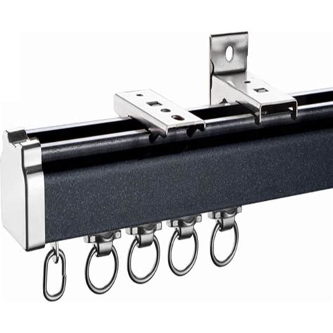 Kit Rail Rideau Plafond Rail De Rideau En Aluminium Tringle À Rideau