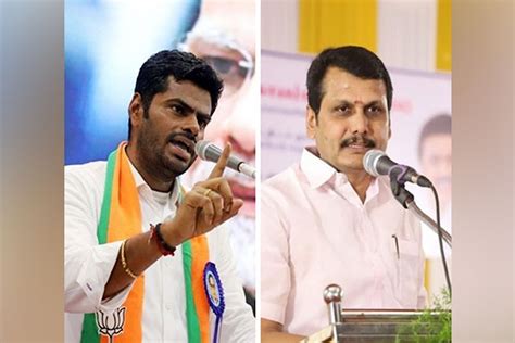 BJP S Annamalai Nursed Grudge Against My Husband Senthil Balaji S