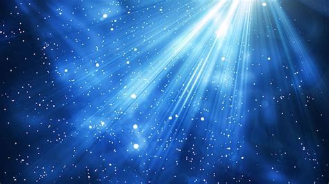 A Blue Background With Stars And The Words Shine In The Sky Premium