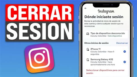 Cómo Cerrar SESIÓN de INSTAGRAM en TODOS los DISPOSITIVOS 2024 YouTube