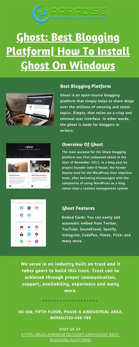 PPT Ghost Best Blogging Platform How To Install Ghost On Windows