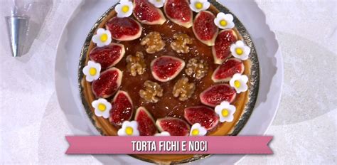 É sempre mezzogiorno ricetta di oggi 29 settembre 2023 Torta fichi e