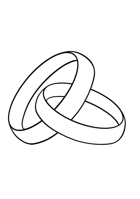 Disegni Da Colorare Di Anelli Di Nozze Disegni Da Colorare Di Anelli