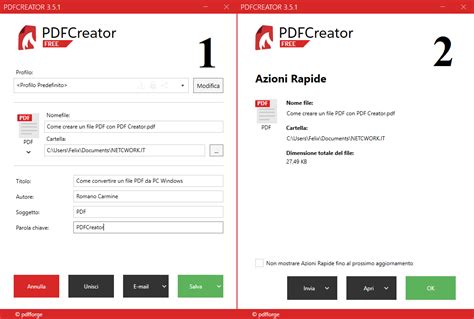 come creare un file pdf in windows netcwork it