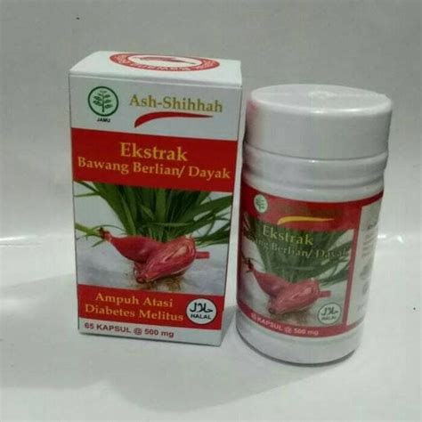 Jual Kapsul Ekstrak Bawang Berlian Dayak Ash Shihah Asihah Shopee