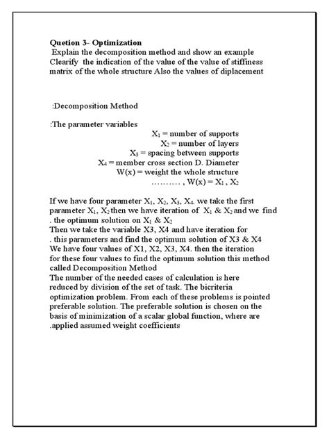 quetion 3 optimization pdf mathematical optimization matrix mathematics