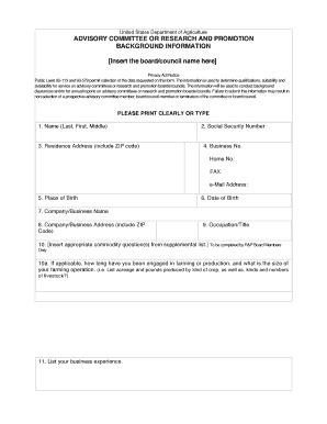 Fillable Online Fs Usda ApplicantEOSurvey Doc Fs Usda Fax Email Print
