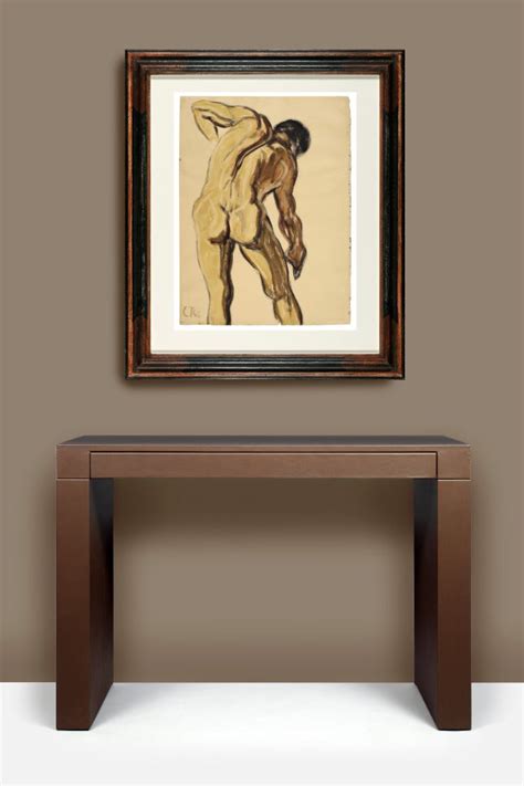 Christian Rohlfs Reclining Male Nude At 1stDibs