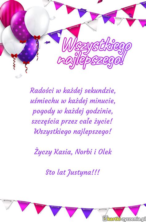 Kartki urodzinowe Stwórz bez logowania