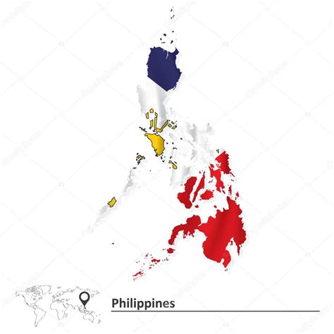 Mapa De Filipinas Con Bandera