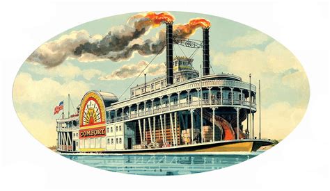 Steamboats Online Museum Dave Thomson Wing River Boat Steam