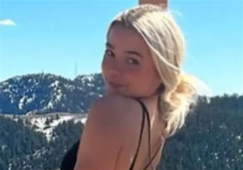 Lsu Gymnast Olivia Dunne Flaunts Her Booty While In Colorado