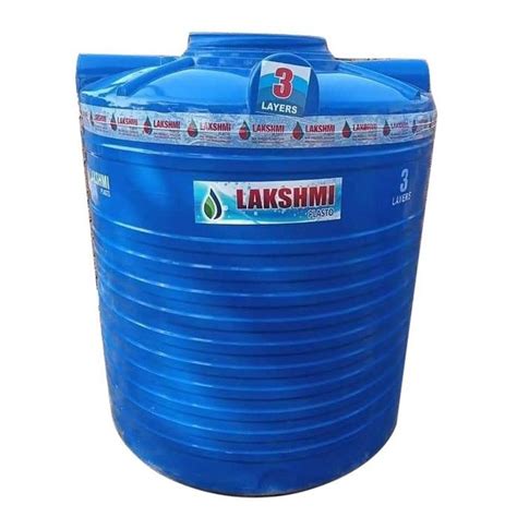 Lakshmi Plasto 500 Litre Triple Layer HDPE Water Storage Tank At Rs