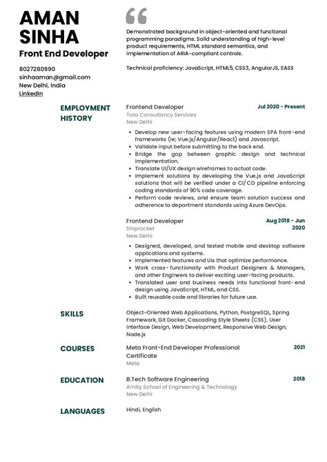 Walk Me Through Your Resume