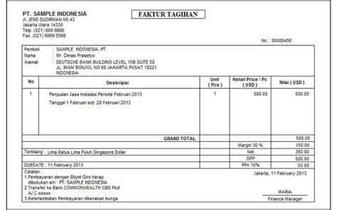 Apa Itu Invoice Definisi Dan Bedanya Dengan Faktur Dan Kuitansi