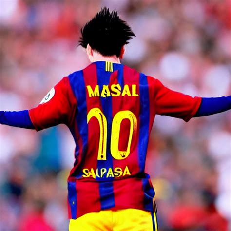 KREA AI Super Saiyan Lionel Messi
