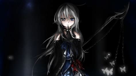 1920x1080 Beautiful Dark Anime Wallpaper 1920 1080 De Anime Chica