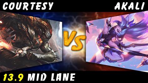 Courtesy Yasuo Vs Akali Mid Patch Yasuo Gameplay Youtube