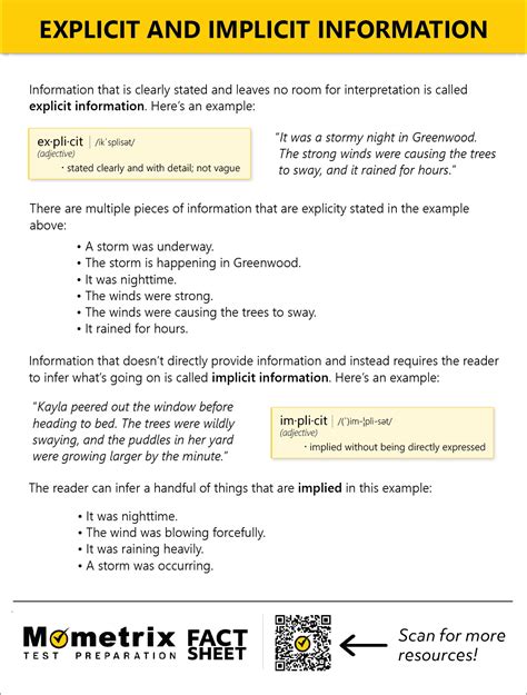 between the lines explicit vs implicit information video