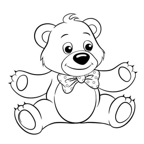 Dibujos De Oso De Peluche Para Colorear E Imprimir ColoringOnly