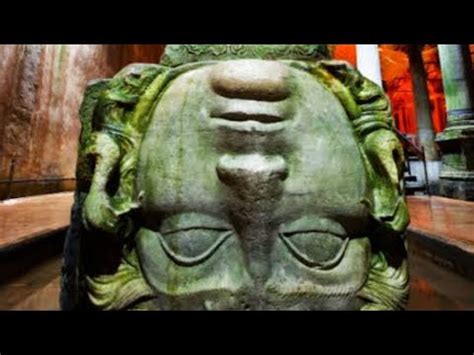 Yerebatan Sarnıcı Ters Medusa Başı Basilica Cistern inverted Head of