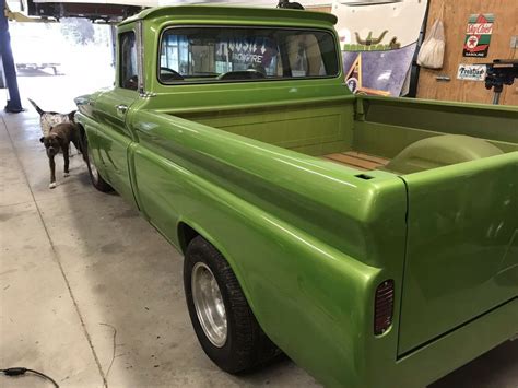 1962 Chevrolet C10 K10 Pickup Green RWD Automatic Deluxe Classic