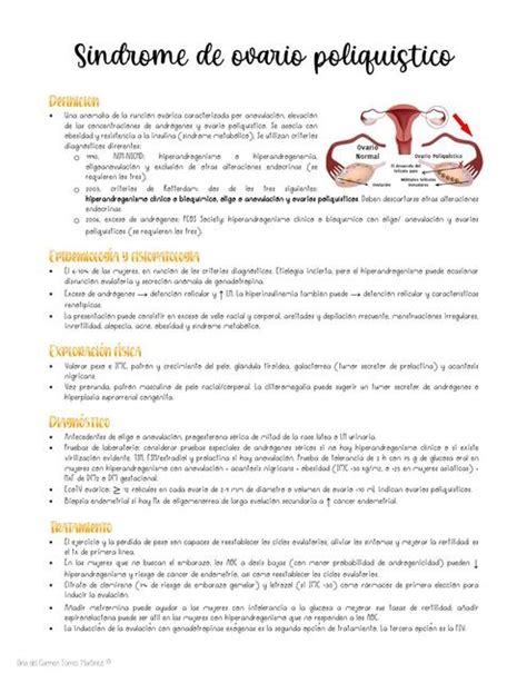 S Ndrome De Ovario Poliqu Stico Mednotes Ana Udocz