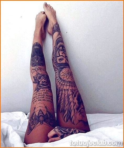 Tatuajes De Rosa Para Mujeres En La Pierna Tatuajeclub