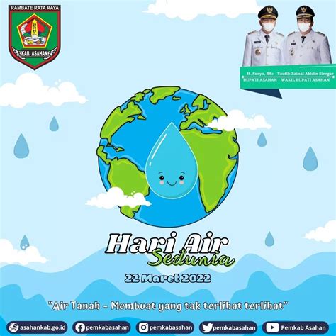 Selamat Hari Air Sedunia Portal Resmi Pemerintah Kabupaten Asahan