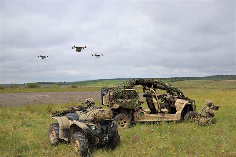 Drone Swarms Support Commando Forces Trials In A First For The Uks