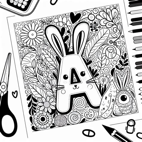 Descarga gratis el abecedario recortable amarillo perfecto para niños