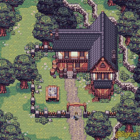 Bagrash On Twitter Pixel Art Landscape Pixel Art Games Pixel Art