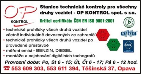 M En Emis A Stk Zajist Op Kontrol Opava