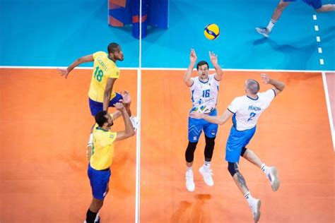 Os números de Brasil 3 x 2 Eslovênia Web Vôlei
