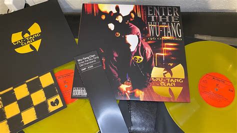Vinyl Unboxing Wu Tang Clan Enter The Wu Tang 36 Chambers 1993