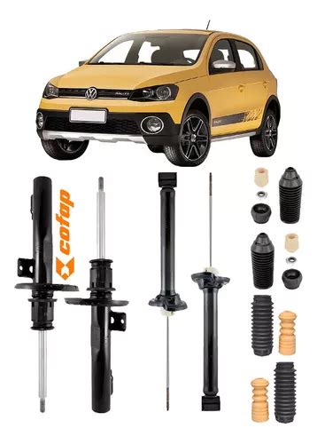 4 Amortecedores Kit Diant Tras Gol Rallye G5 Cofap Frete grátis