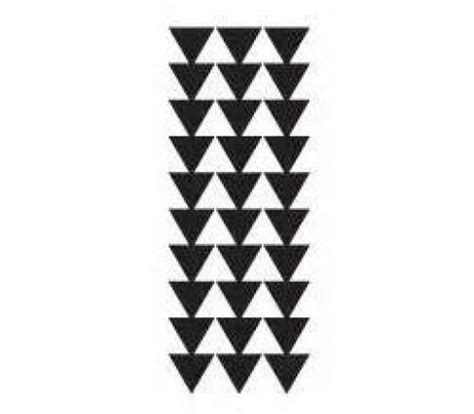 Hawaiian Tribal Triangle Designs