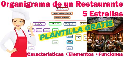 Organigrama De Un Restaurante Bar Restaurante