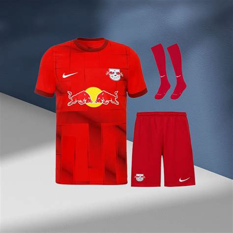 Koszulka Rb Lipsk Dzieci Komplet Wyjazd 2022 2023 Koszulki Pilkarskie