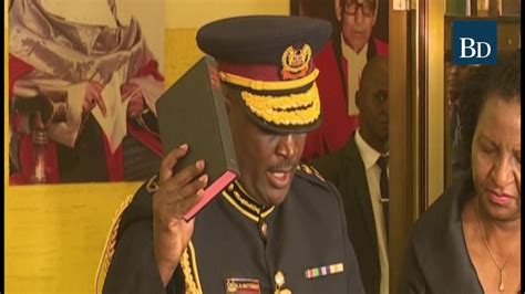 Hillary Mutyambai Sworn In As The New Inspector General Of Police YouTube