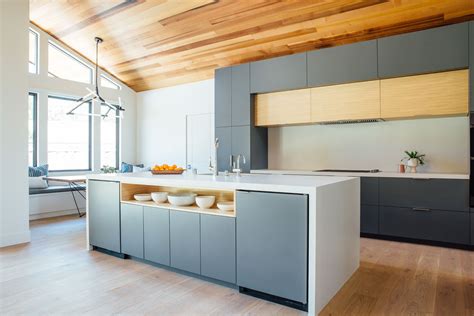 30 Modern Waterfall Island Kitchen DECOOMO