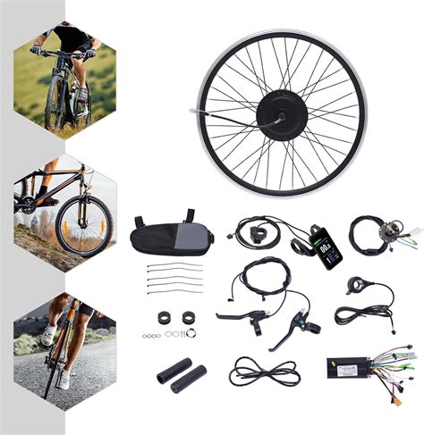 Kit de conversión de bicicleta eléctrica de 24 pulgadas rueda