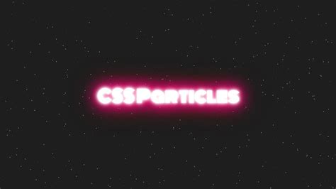 Animated Css Particle Background Example Source Code Iamrohit In