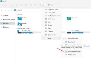 How To Show File Extensions In Windows Methods Laptrinhx