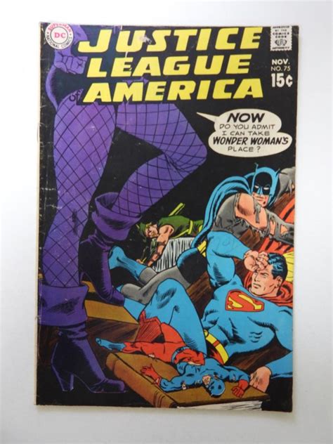 Justice League Of America 75 1969 VG FN Condition Comic Books