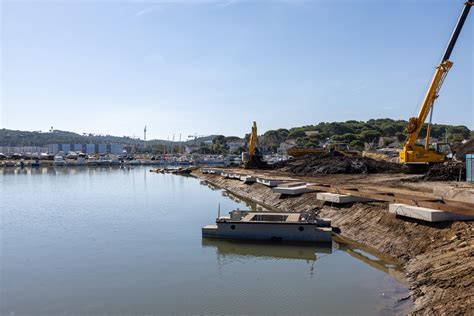 Port De La Petite Mer Le Point Sur Les Travaux La Seyne Sur Mer