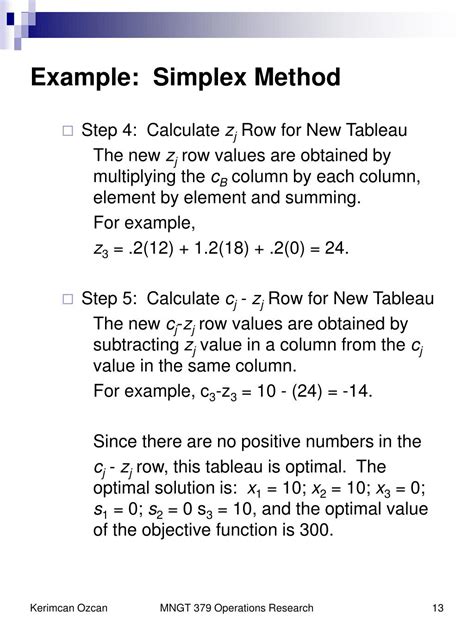 ppt linear programming the simplex method powerpoint presentation free download id 470976