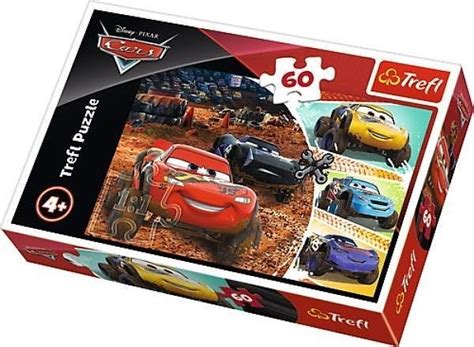 Puzzle Zygzak McQueen z przyjaciółmi 60 elementów w Księgarni WSiP