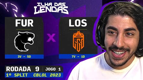 Furia x Los Grandes CBLOL 2023 9ª Rodada 1ª Etapa Ilha das